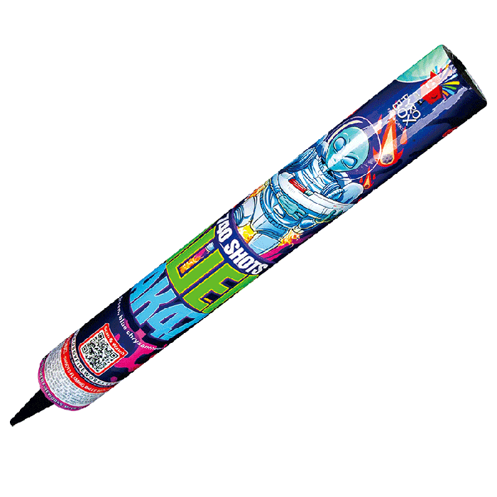 ALIEN AK47 | 380 Shot Barrage Candle By Pyro Box Fireworks